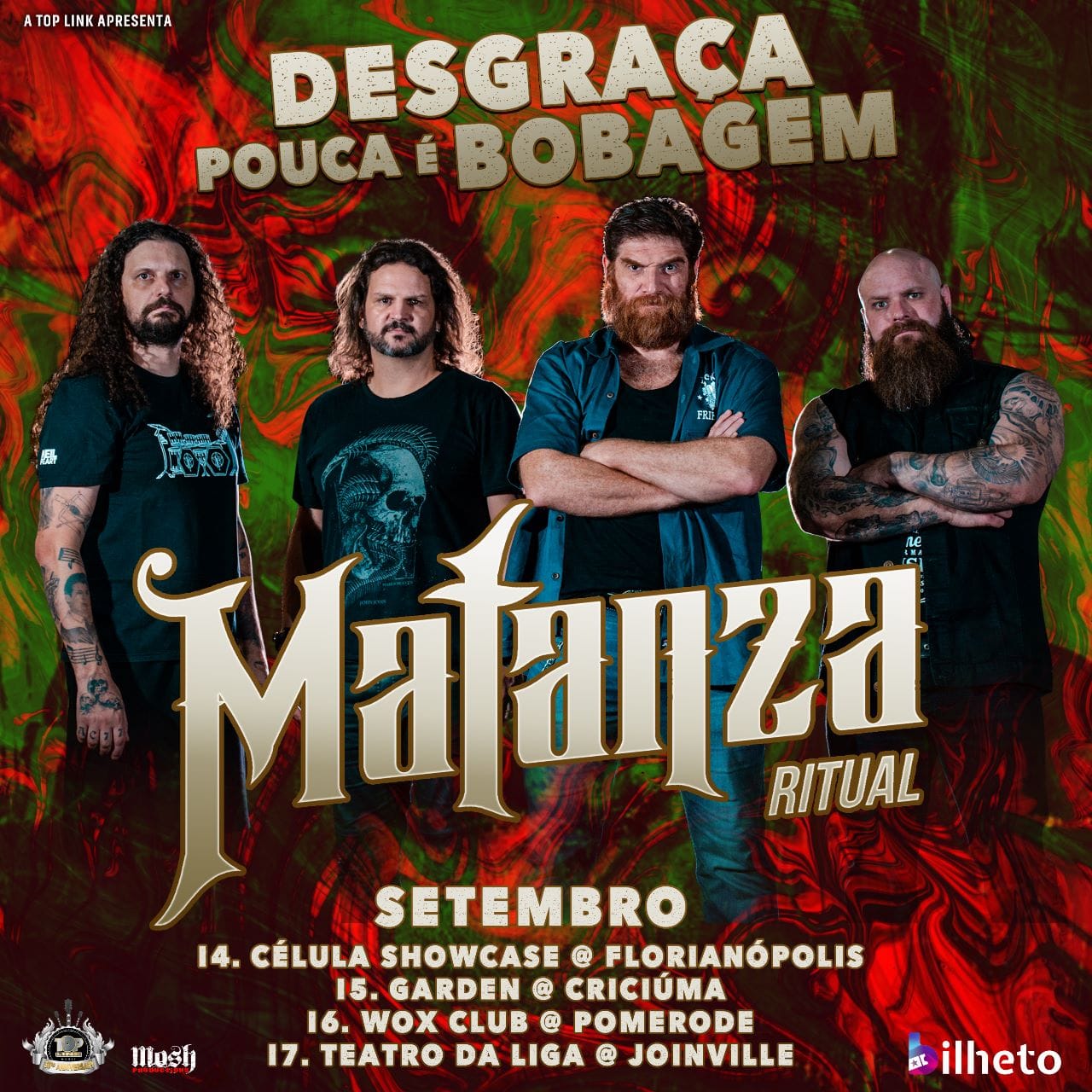 Matanza Ritual se prepara para importante turnê por Santa Catarina ...